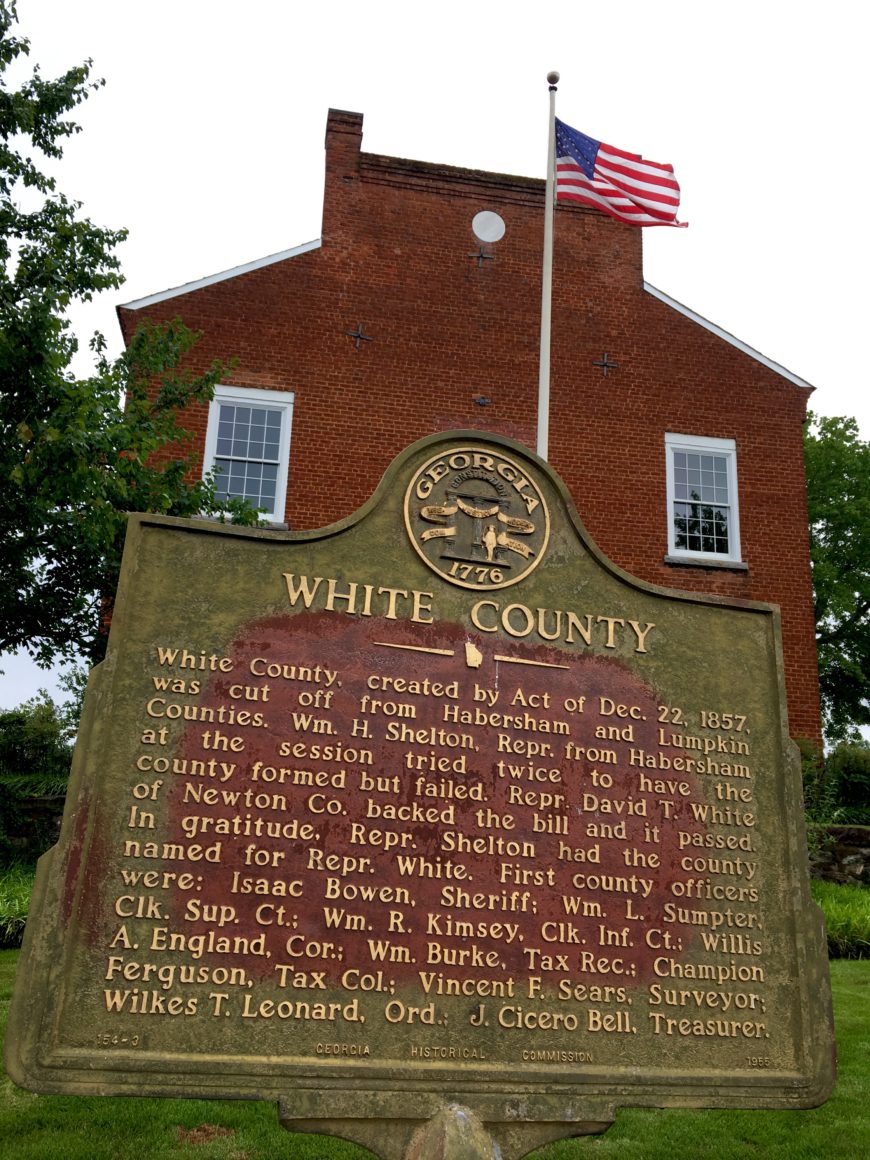 Historic White County Courthouse Museum – Cleveland, Georgia – 06/19 ...