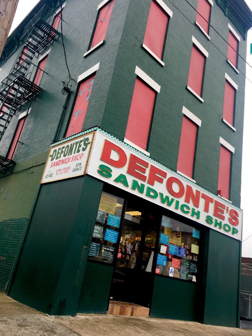 Defonte’s Sandwich Shop – Brooklyn, New York – 12/13/2018 – SPG Family ...