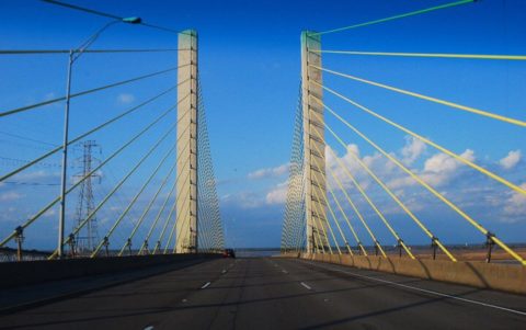 Bridges of the Texas Gulf Coast – Port Arthur, Texas into Bridge City ...