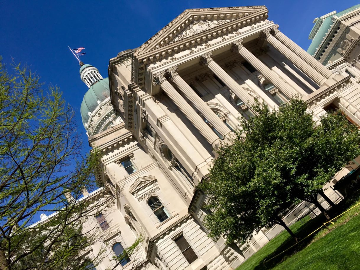 Indiana State Capitol Building – Indianapolis, Indiana – 05/06/2019 ...