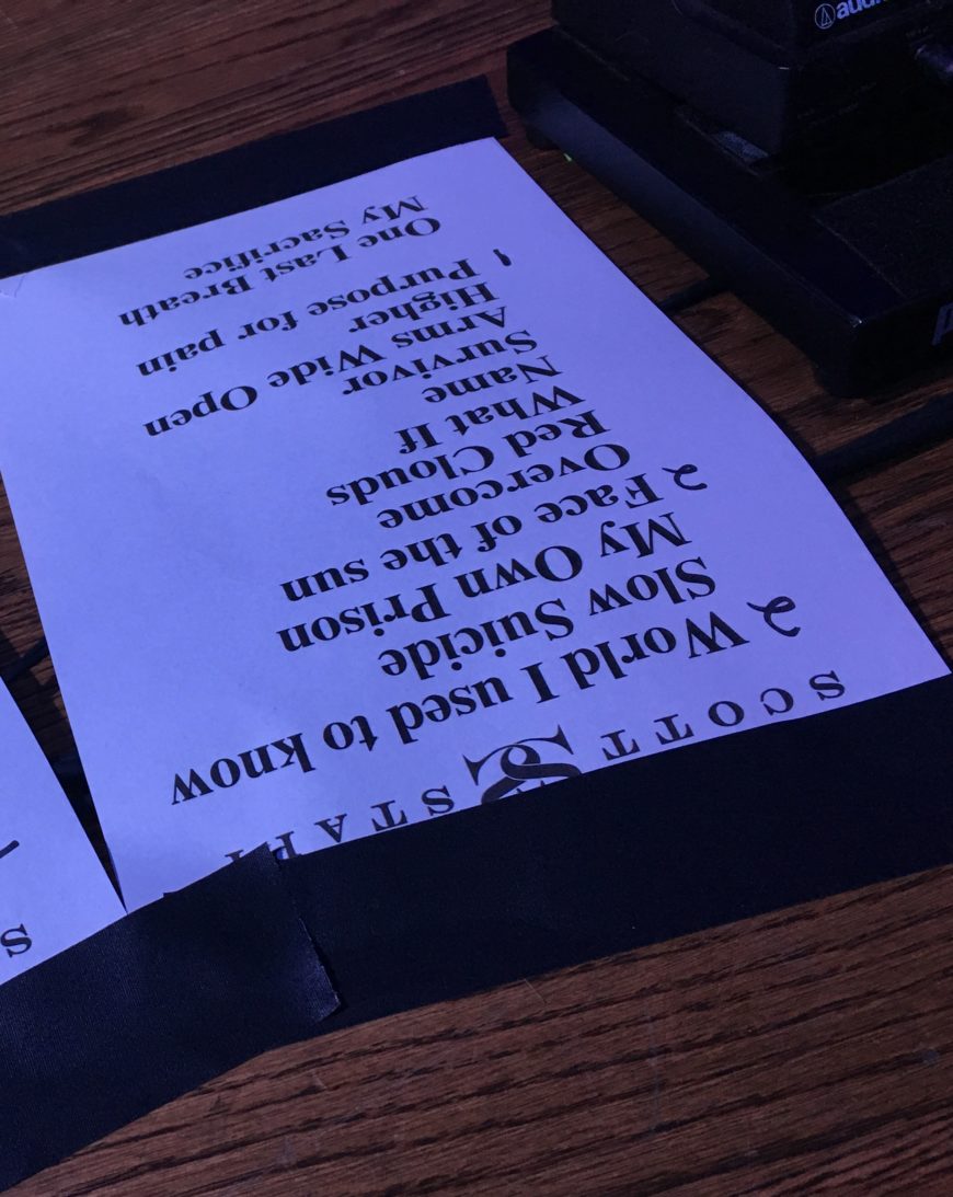 Scott Stapp on The Space Between the Shadows Tour with Special Guests ...