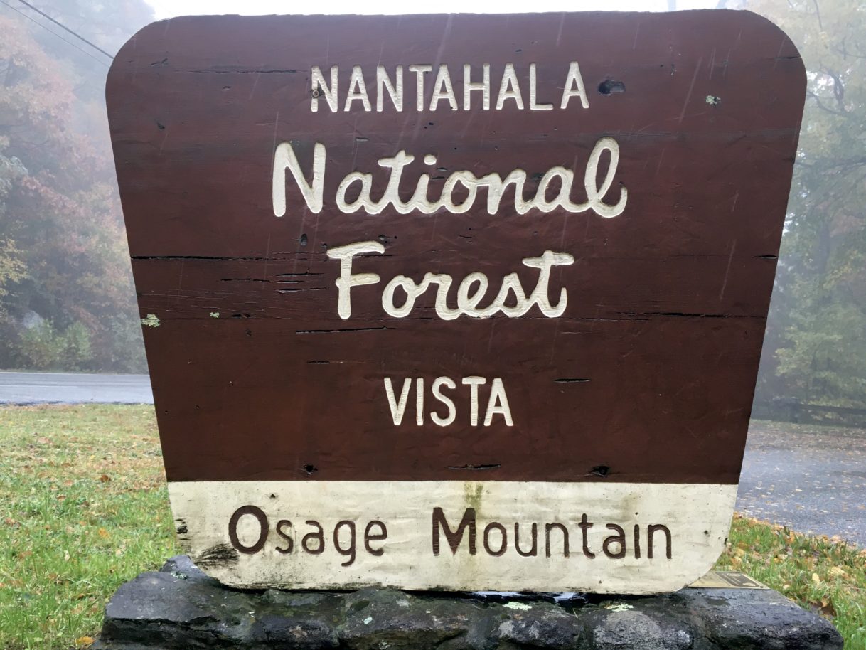 Autumn Fog – Osage Mountain – Nantahala National Forest – Highlands ...