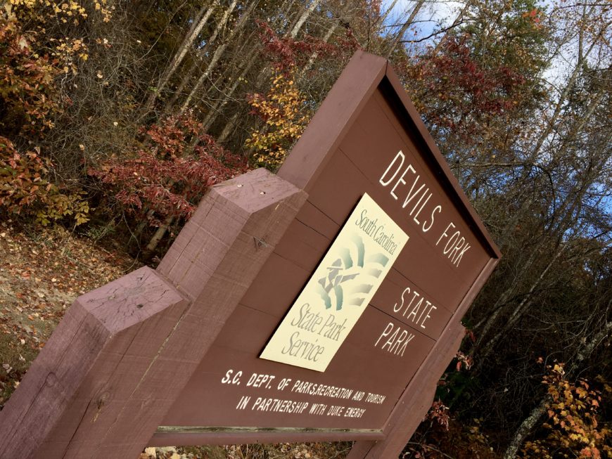 Fall Foliage Hiking at Lake Jocassee – Devil’s Fork State Park – Salem ...