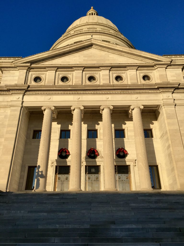 Arkansas State Capitol Building – Little Rock, Arkansas – 12/01/2019 ...