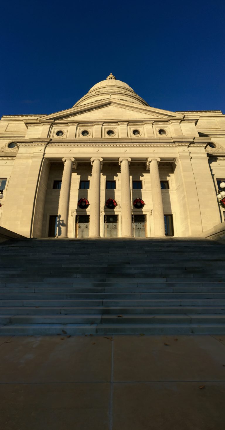 Arkansas State Capitol Building – Little Rock, Arkansas – 12/01/2019 ...