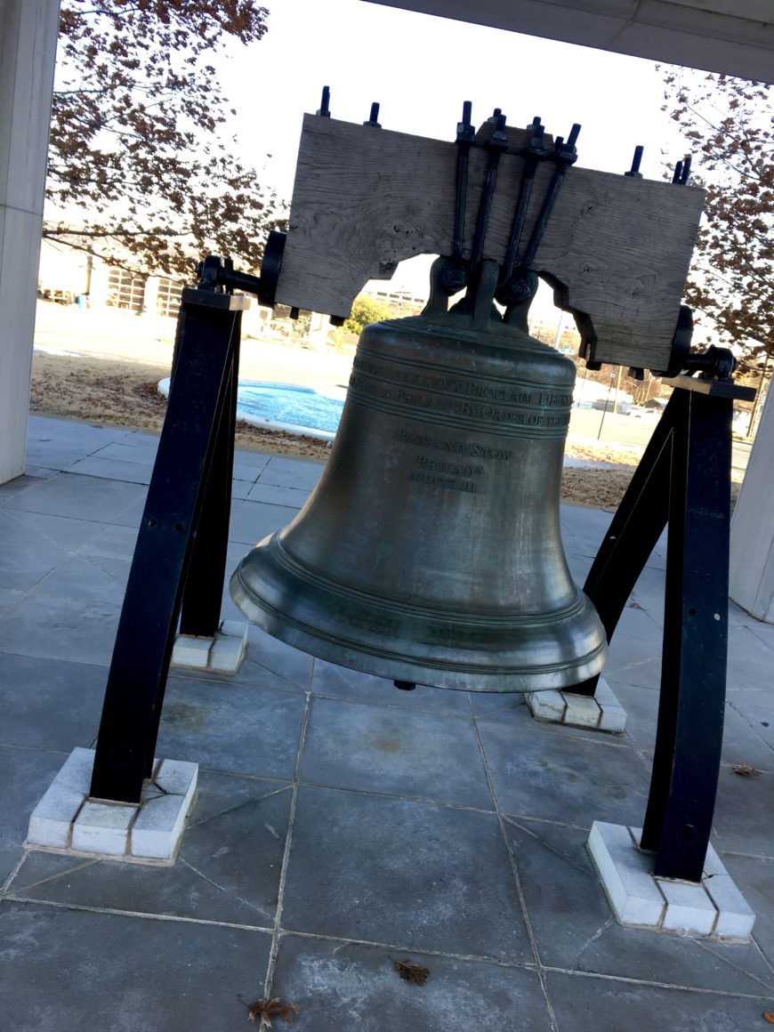 Liberty Bell Replica at Arkansas State Capitol – Little Rock, Arkansas ...