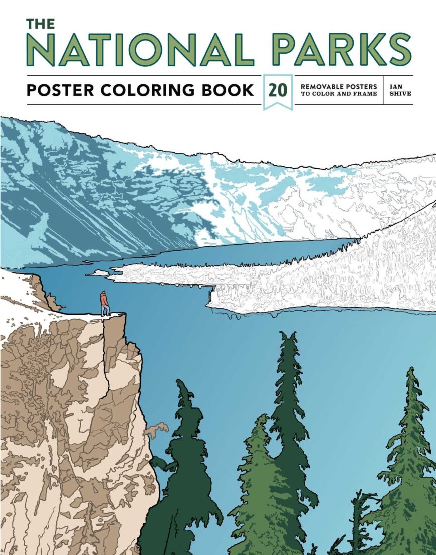 National Park Coloring Books – Great for Both Junior and Not-So-Junior ...