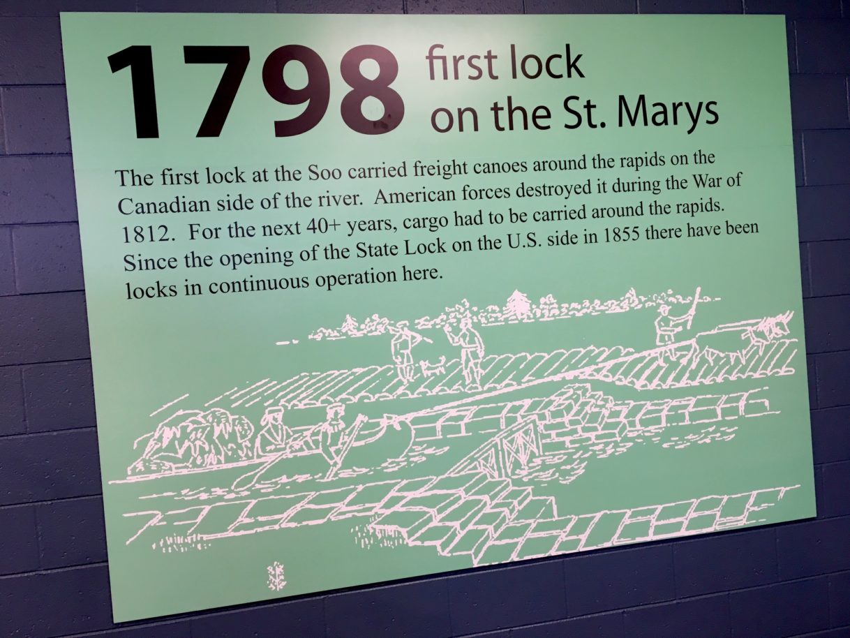 The Soo Locks Visitor Center – Sault Ste. Marie, Michigan – 05/14/2018 ...