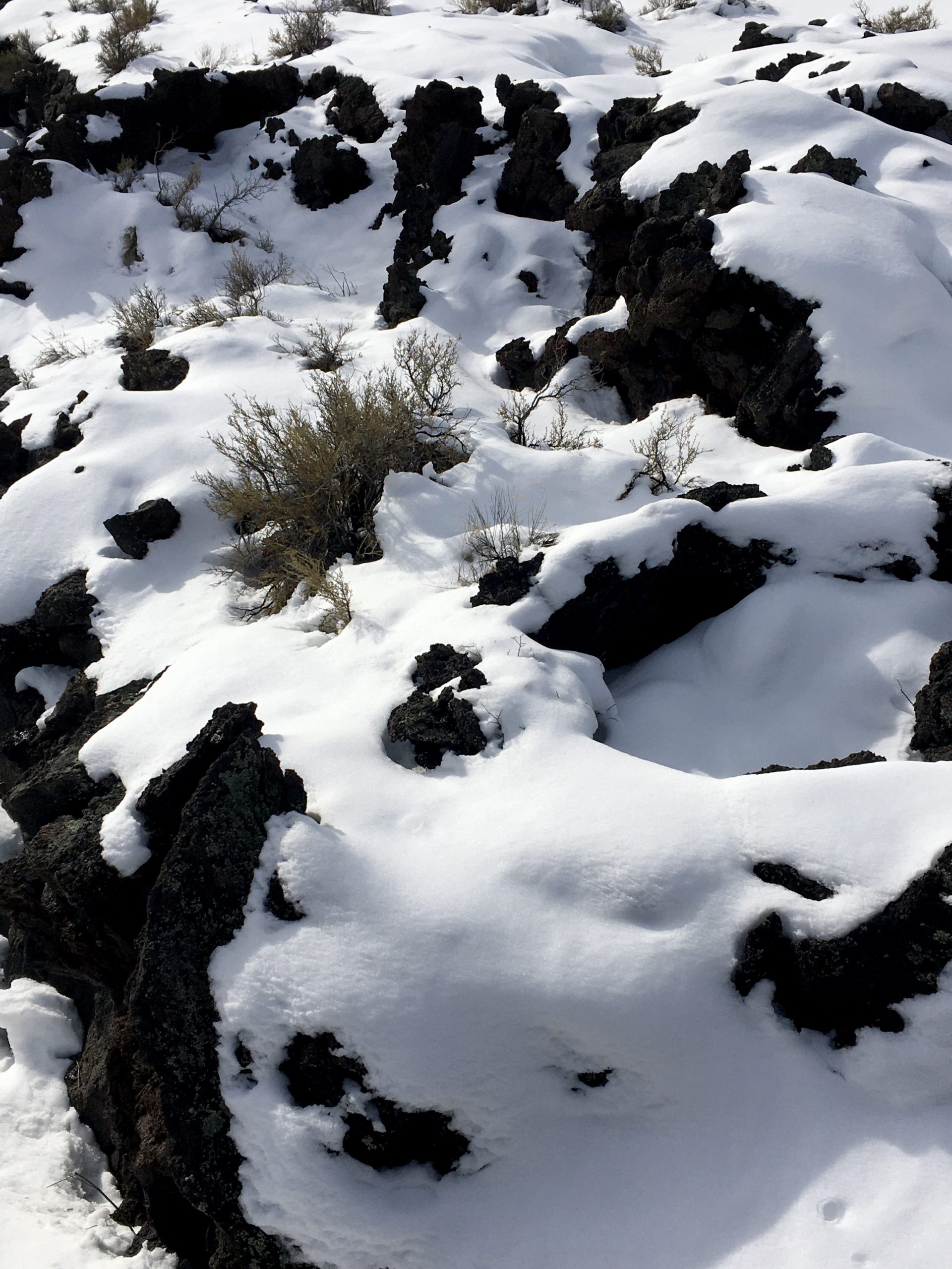 Throwing Snowballs on the Lava Flow Trail – Sunset Crater Volcano ...