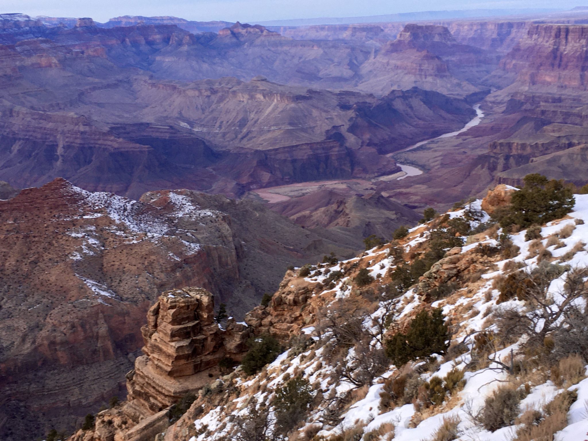 South Rim of the Grand Canyon at the Desert View Watchtower – Grand ...