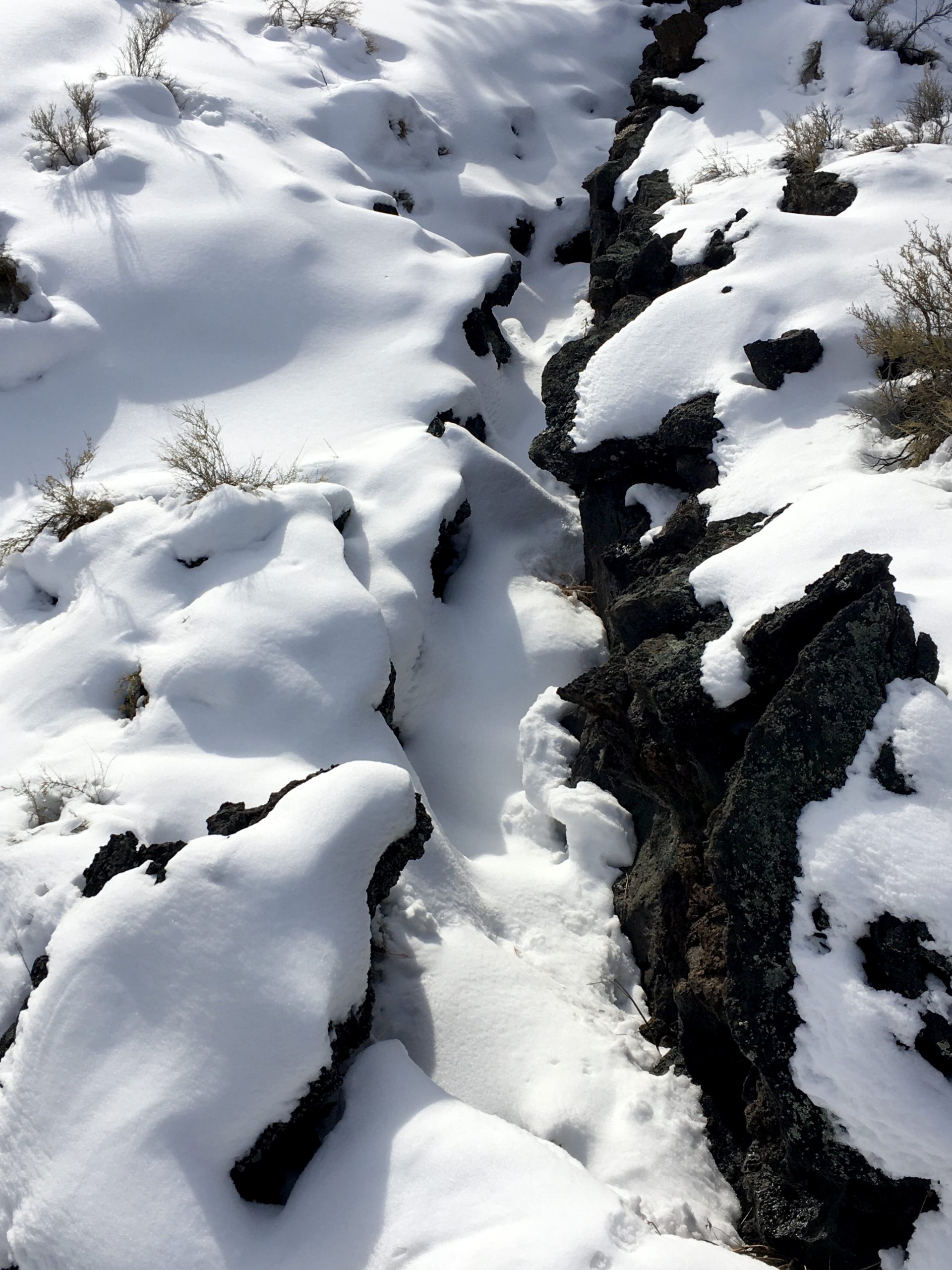 Throwing Snowballs on the Lava Flow Trail – Sunset Crater Volcano ...
