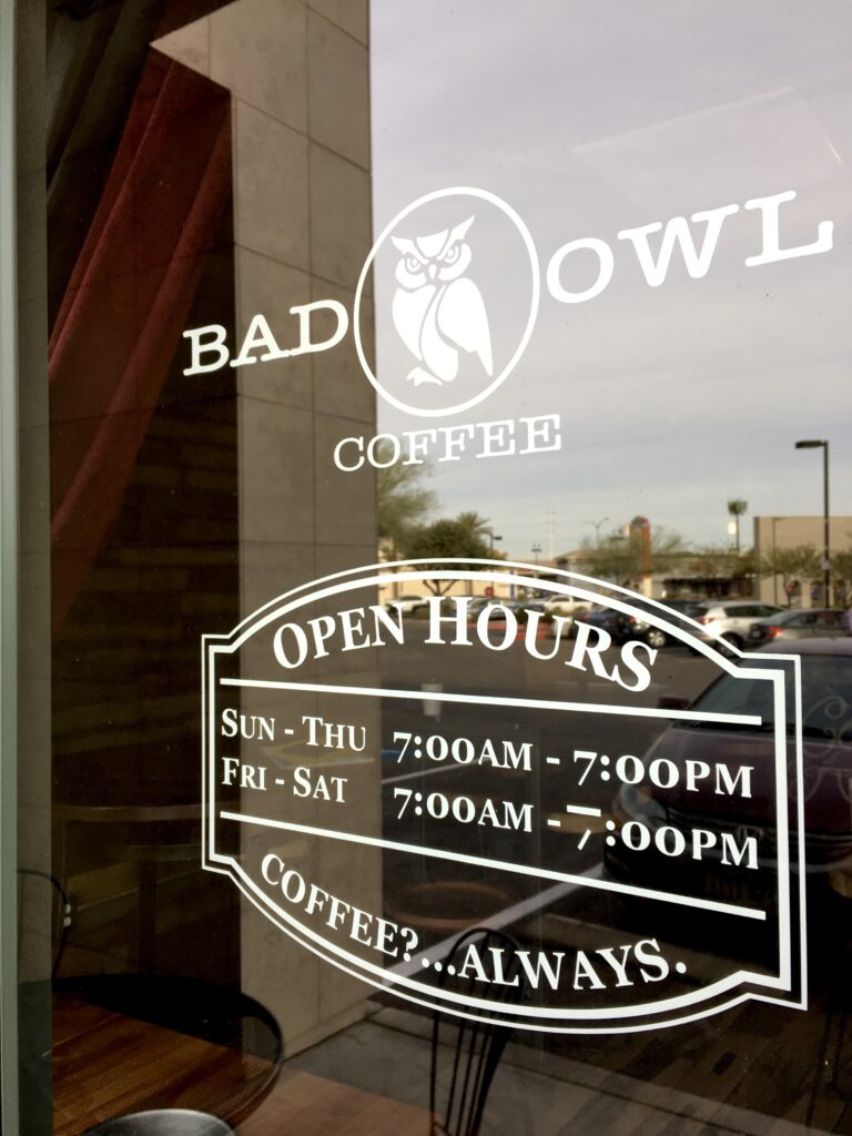 Bad Owl Coffee Roasters – A Harry Potter Themed Coffee Shop – Henderson ...