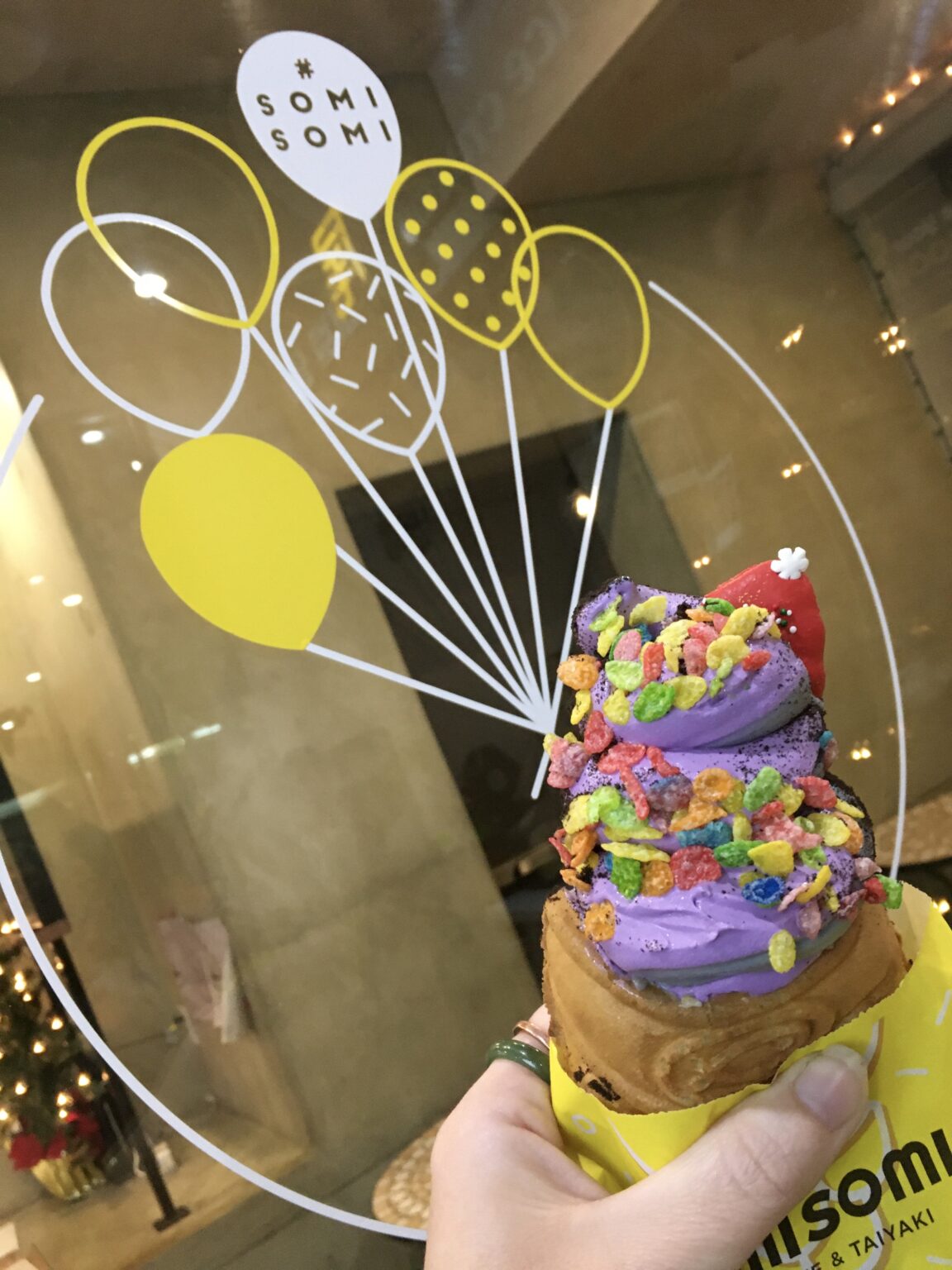 Ube Ah Boong at SomiSomi – MaDang Courtyard Koreatown – Los Angeles ...