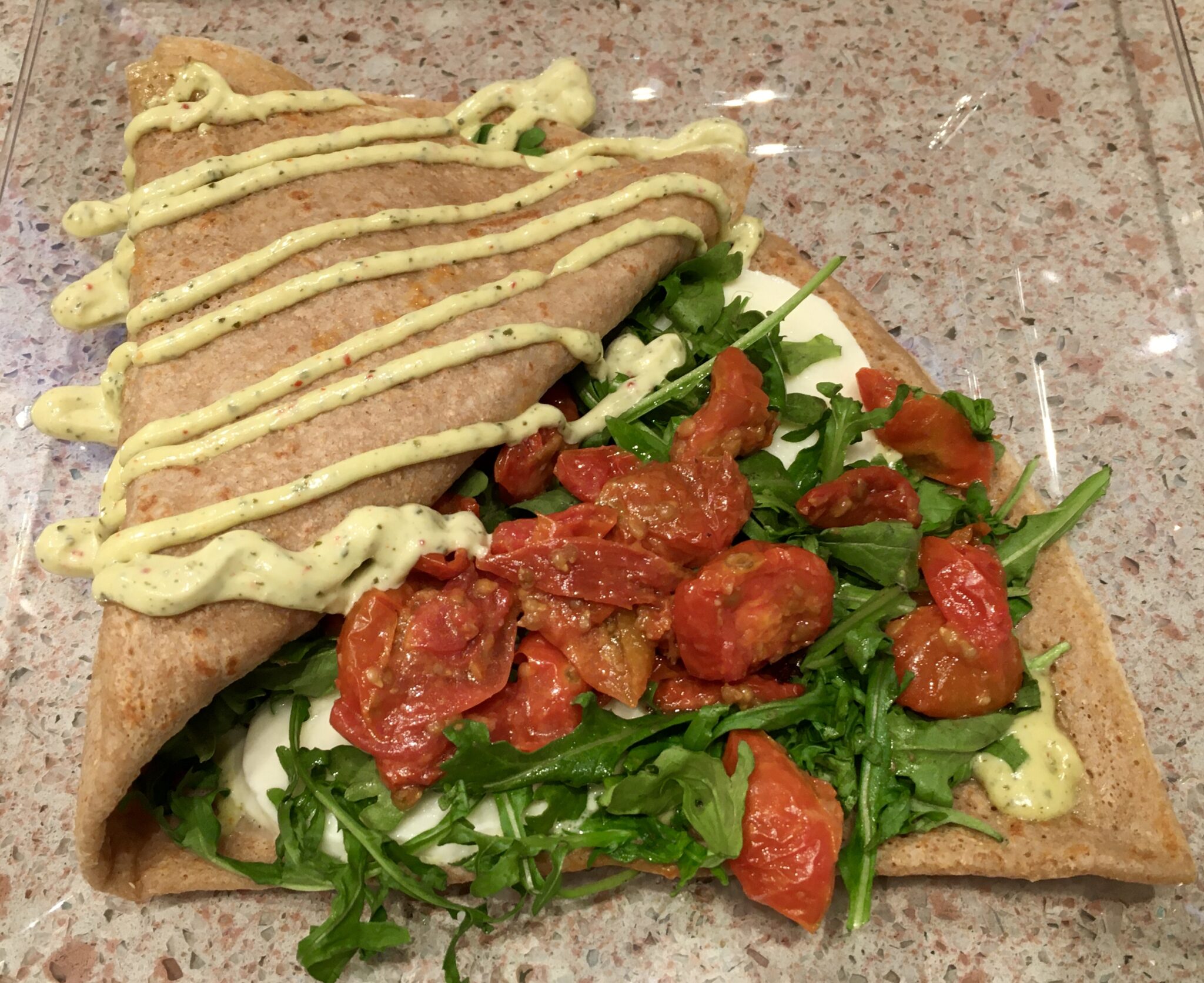 Savory Italian Crepes at The Bellagio Patisserie in the Bellagio Hotel ...