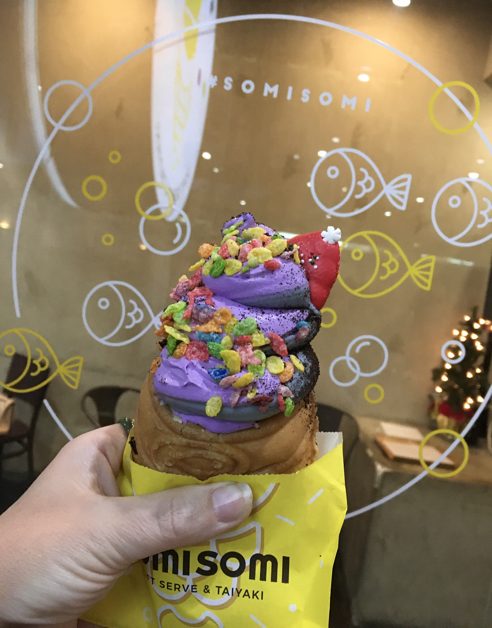 Ube Ah Boong at SomiSomi – MaDang Courtyard Koreatown – Los Angeles ...