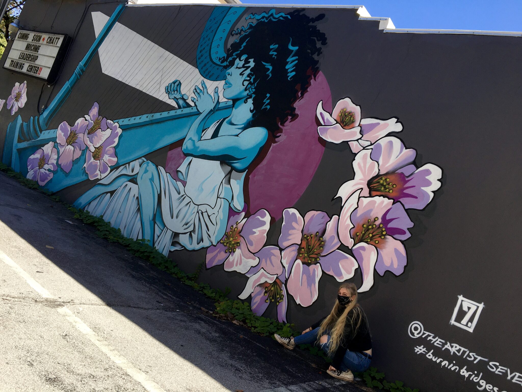 Goddess Maya by The Artist Seven – Chattanooga, Tennessee – 10/14/2020 ...
