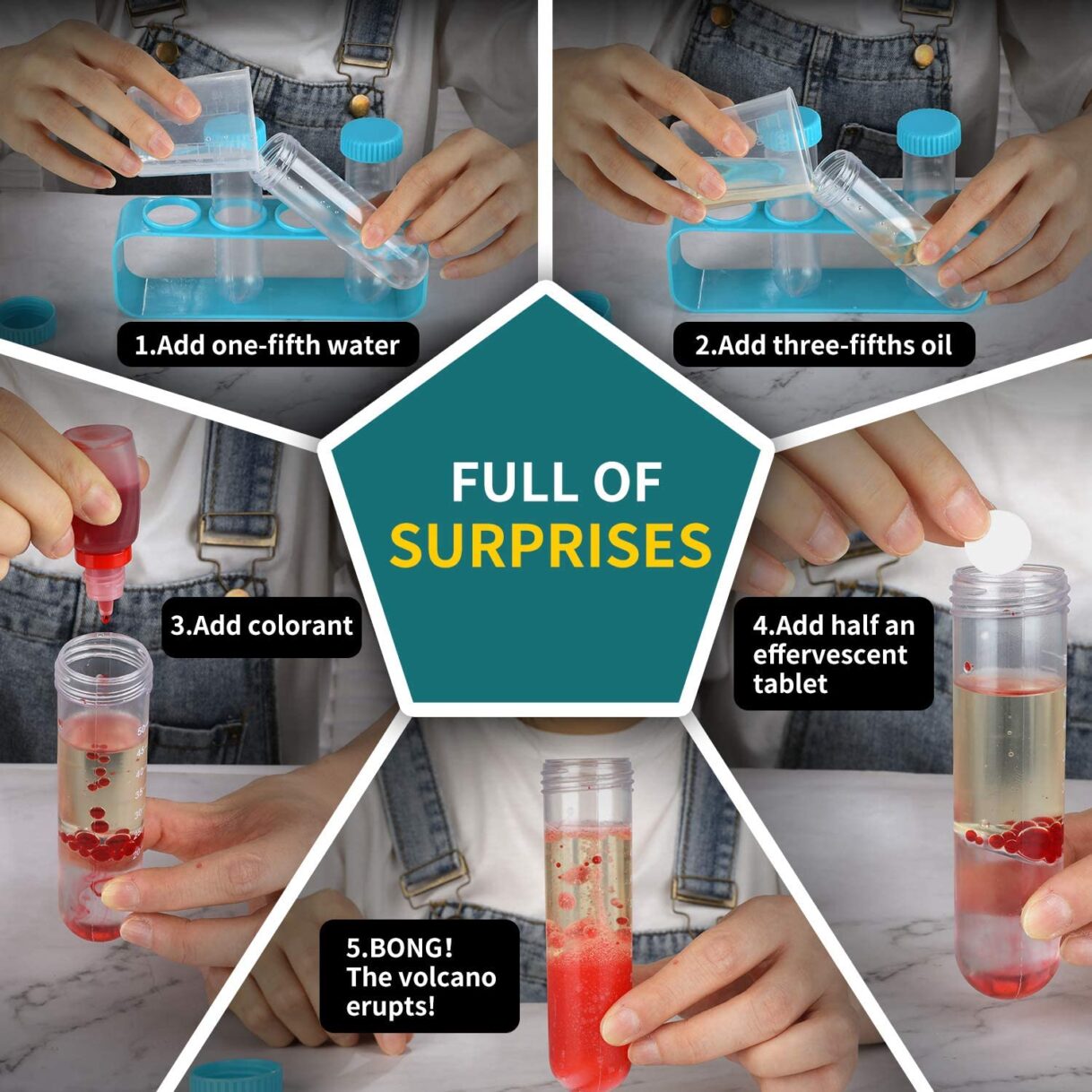 Chemistry: SNAEN Science Kit with 30 Science Lab Experiments – SPG ...