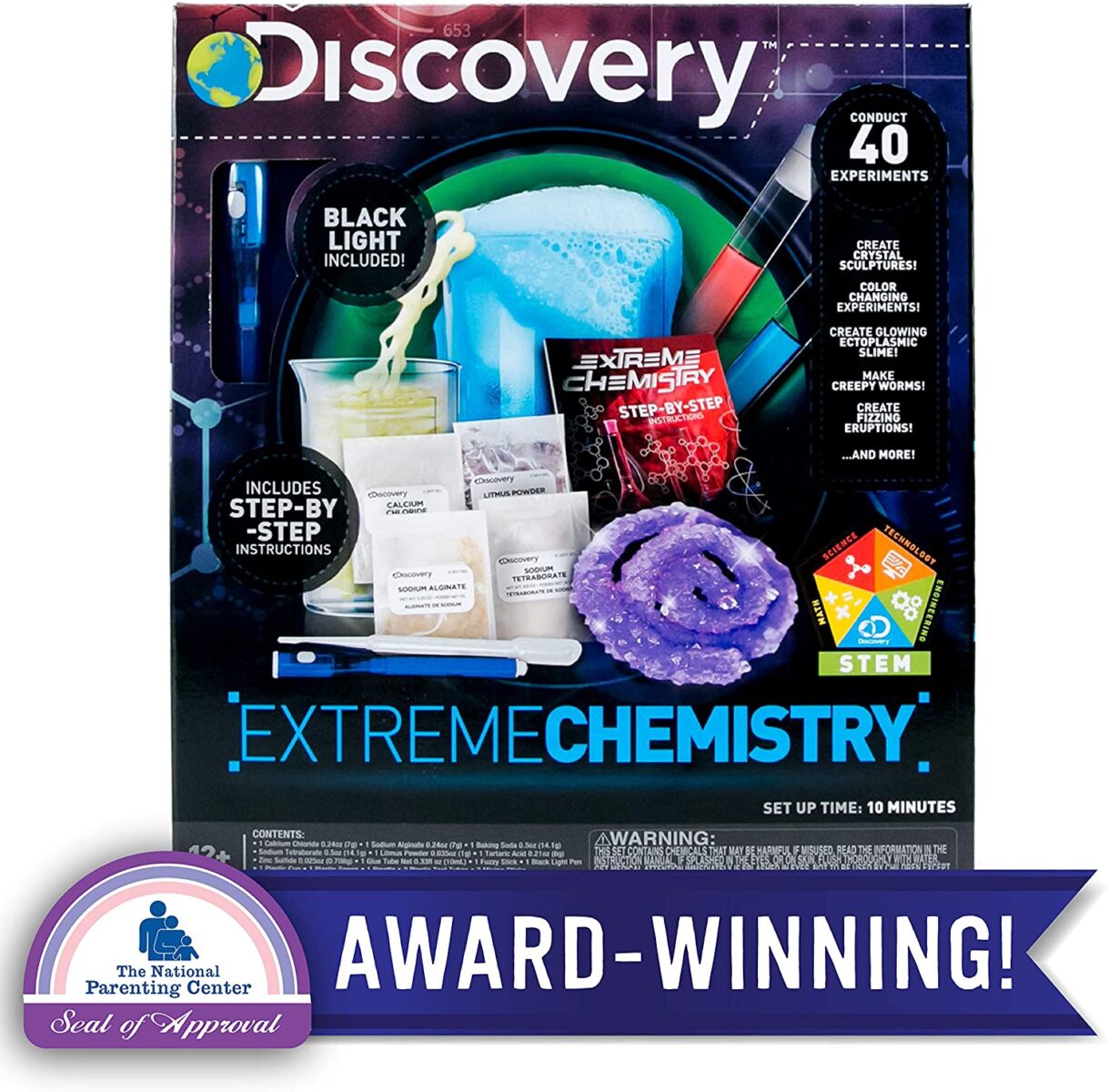 Chemistry: Discovery Extreme Chemistry Science Kit – SPG Family ...
