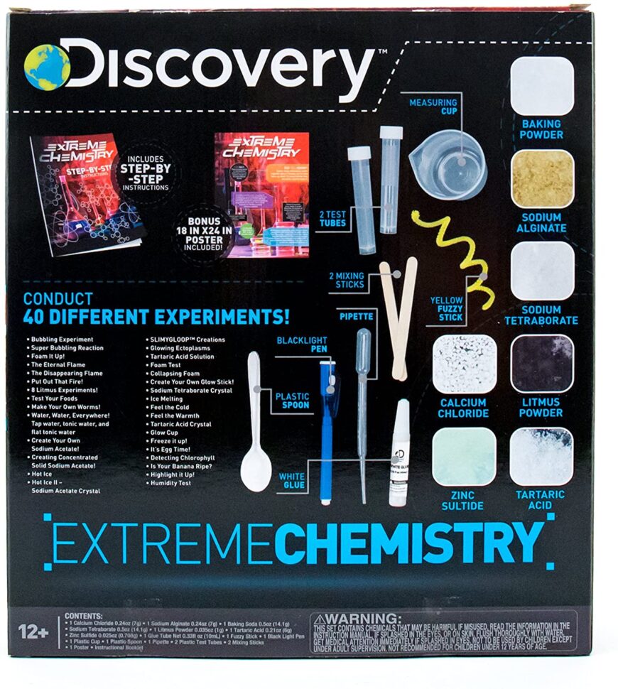 Chemistry: Discovery Extreme Chemistry Science Kit – SPG Family ...