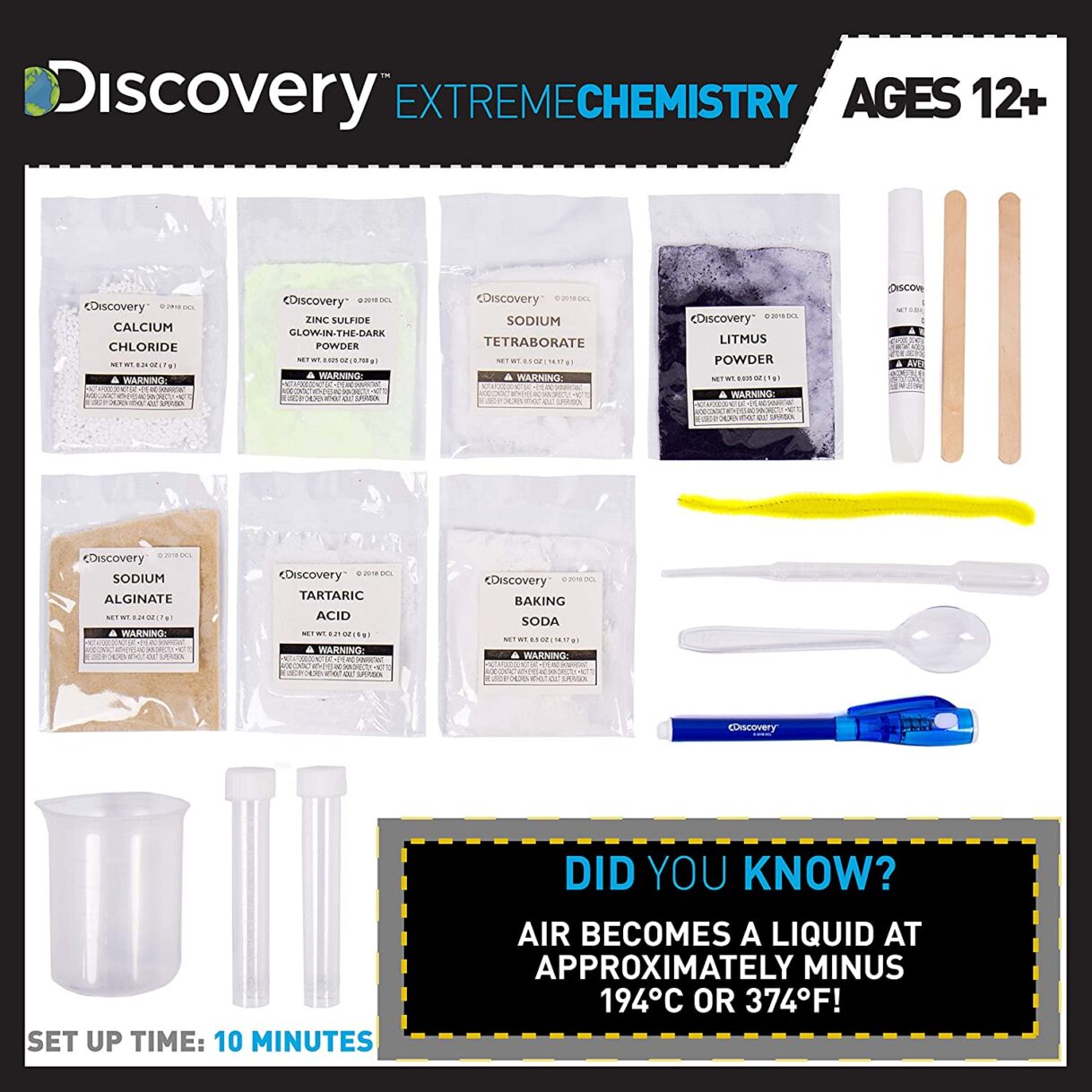 Chemistry: Discovery Extreme Chemistry Science Kit – SPG Family ...