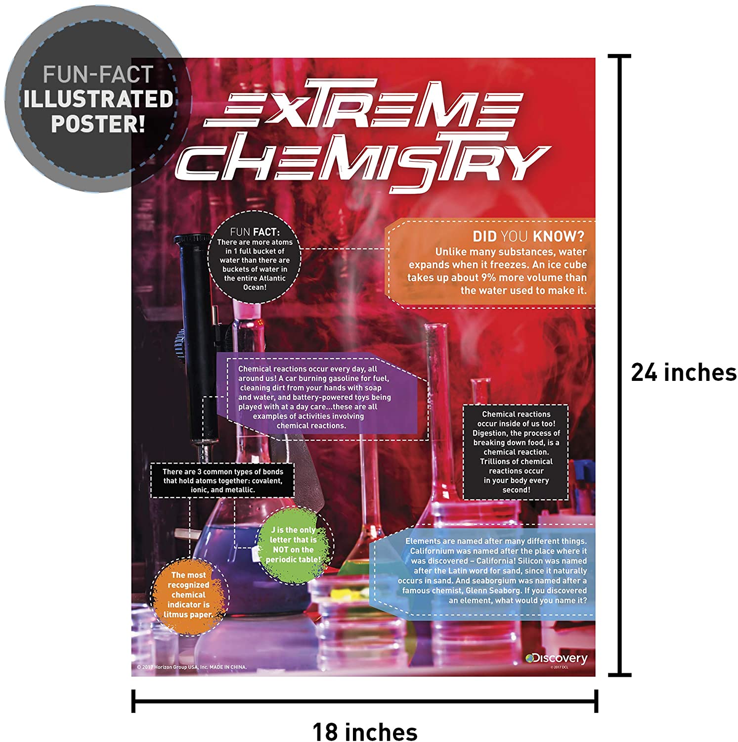 Chemistry: Discovery Extreme Chemistry Science Kit – SPG Family ...