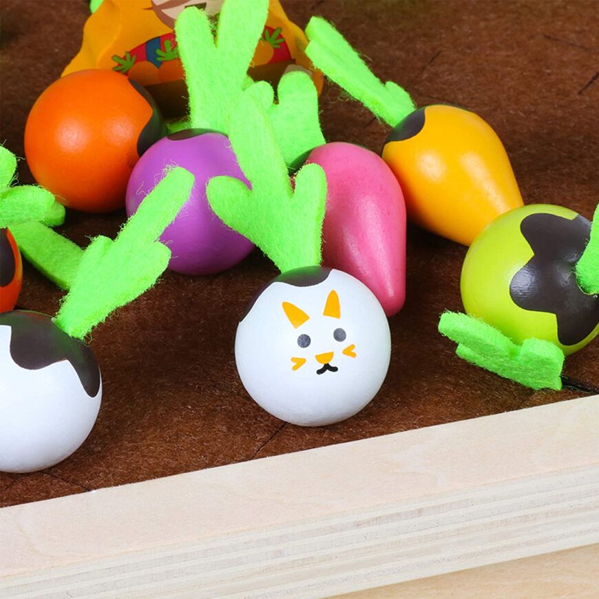 Life’s a Garden Dig It: MerryHeart Wooden Carrot Harvest Toy Color ...