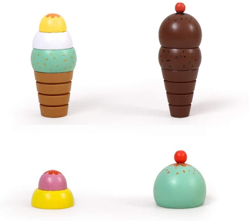 Creative Play Kitchen Fun: Wooden Ice Cream Dispenser Toy – SPG Family ...