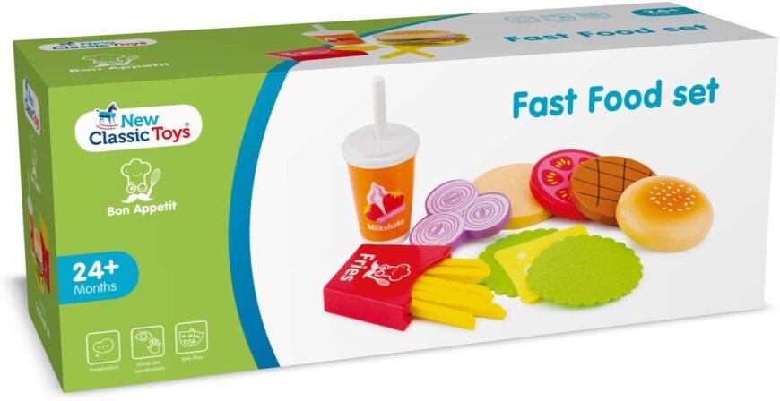 Creative Play Kitchen Fun: New Classic Toys Wooden Pretend Play Fast ...