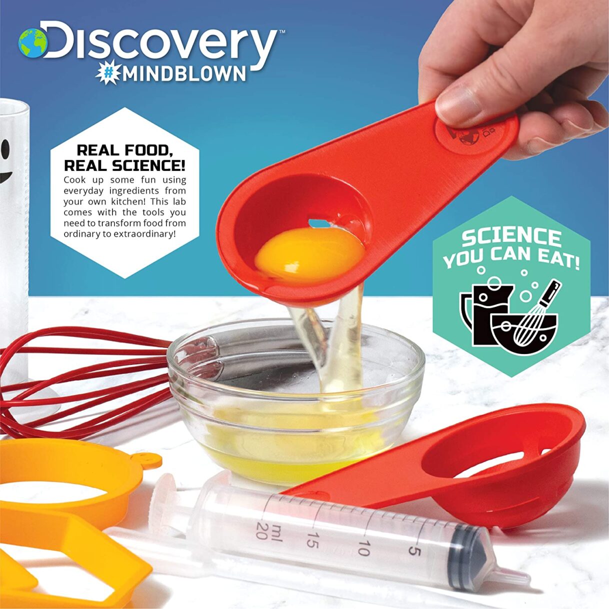 Kitchen Science: Discovery #MINDBLOWN Food Science Kit, Lab Experiments ...