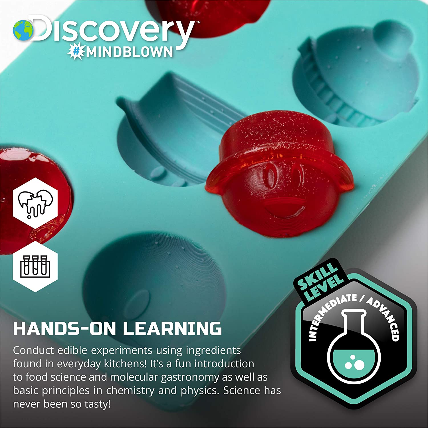Kitchen Science: Discovery #MINDBLOWN Food Science Kit, Lab Experiments ...