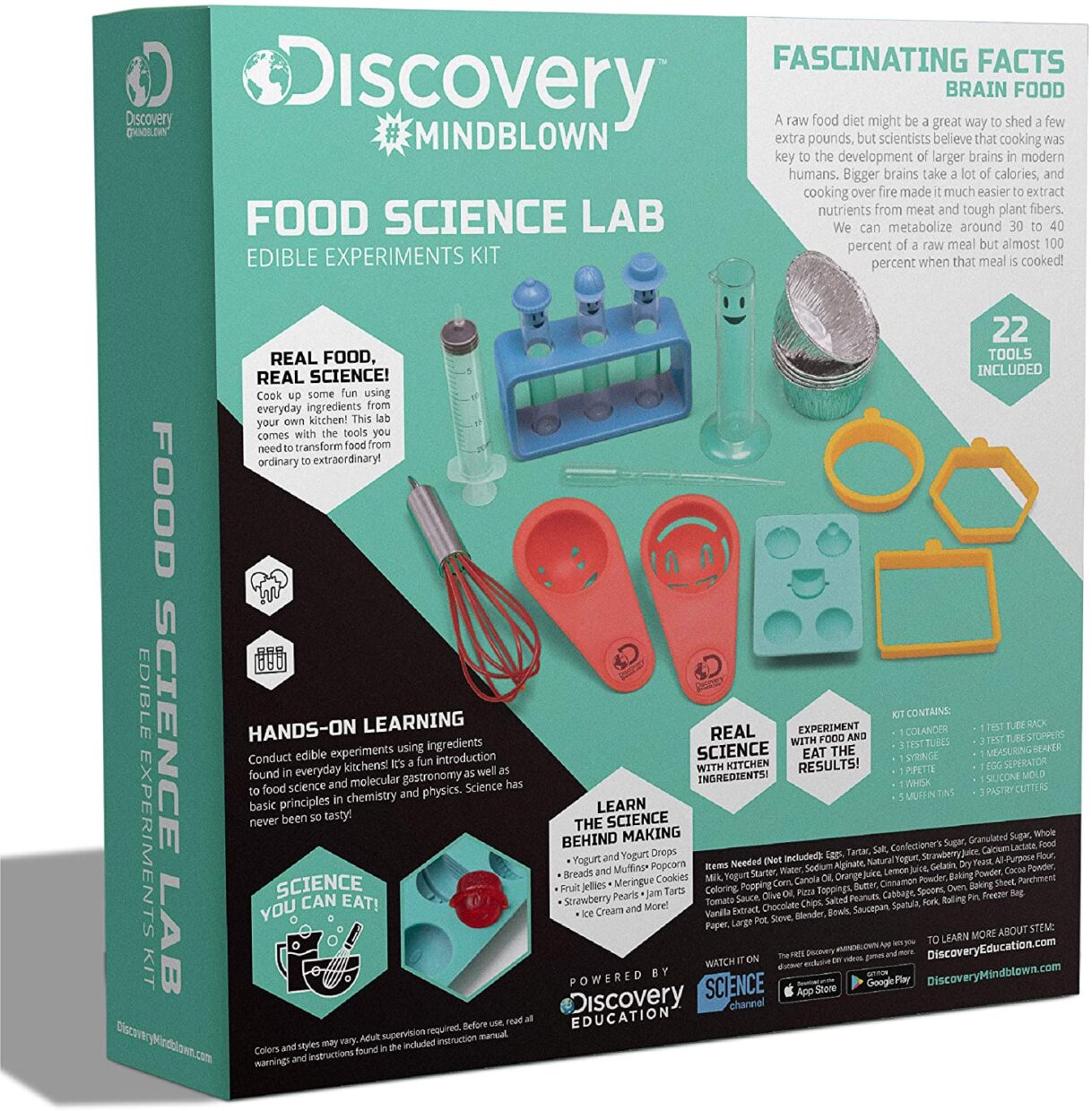 Kitchen Science: Discovery #MINDBLOWN Food Science Kit, Lab Experiments ...