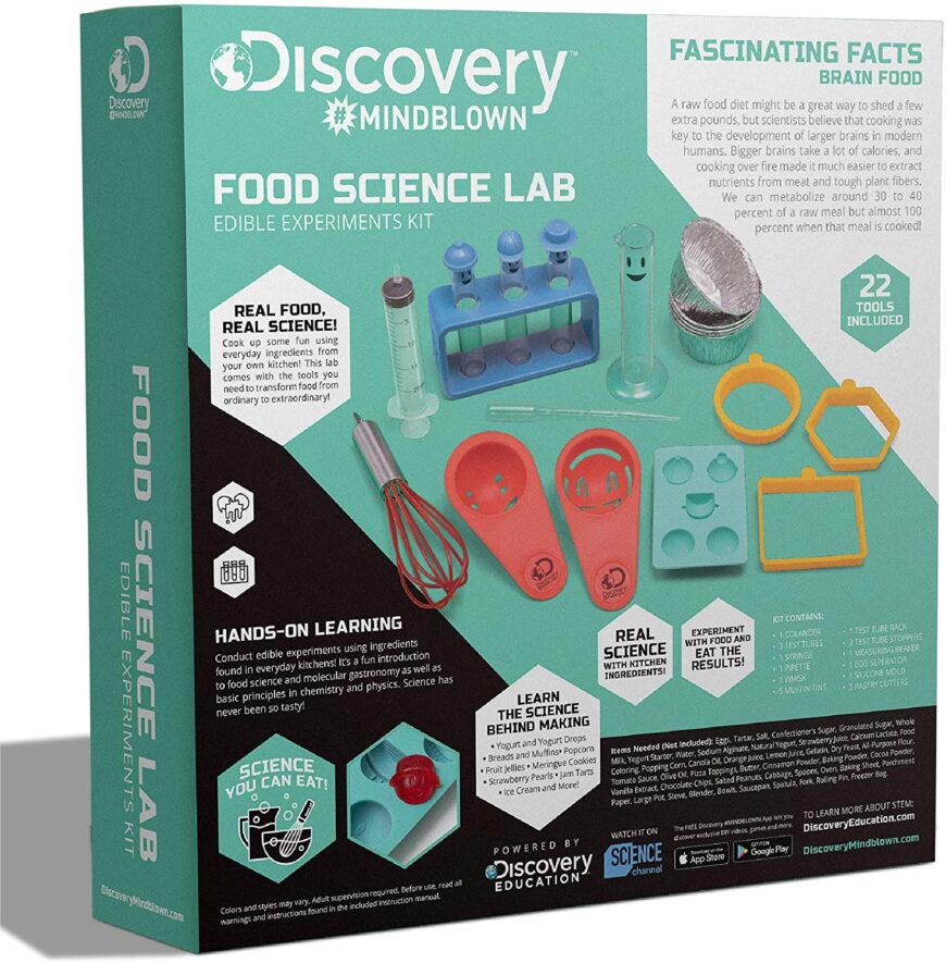 Kitchen Science: Discovery #MINDBLOWN Food Science Kit, Lab Experiments ...