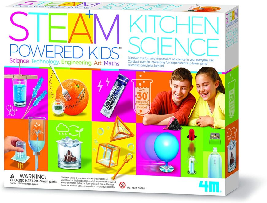 Kitchen Science: 4M Steam Powered Kids Kitchen Science Kit – SPG Family ...