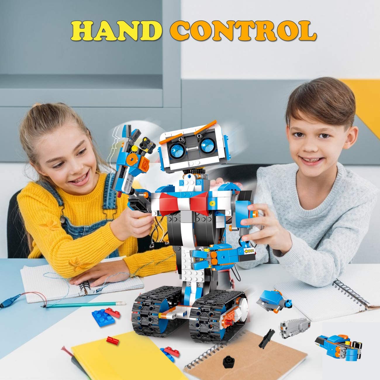 Robotics: okk AImubot STEM Robot Building Block Toy – SPG Family ...