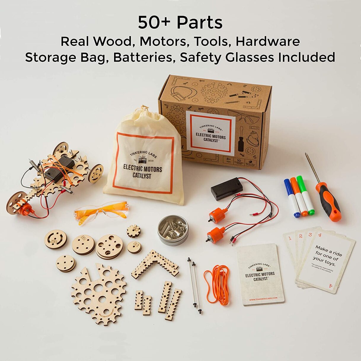 Robotics: Tinkering Labs Electric Motors Catalyst, Robotics STEM Kit ...