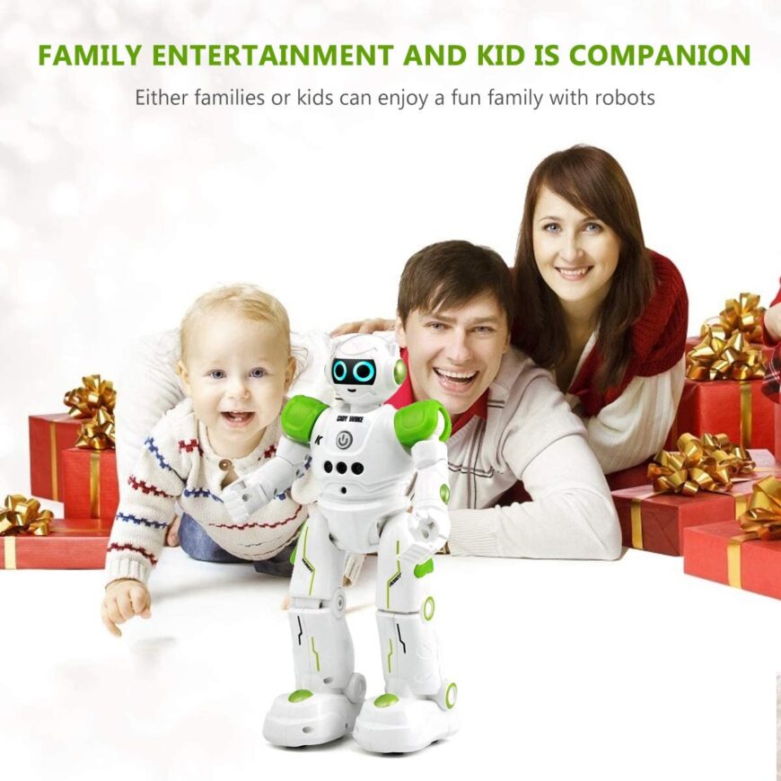 Robotics: RC Robot for Kids – Programmable Music, Lights, Walking ...