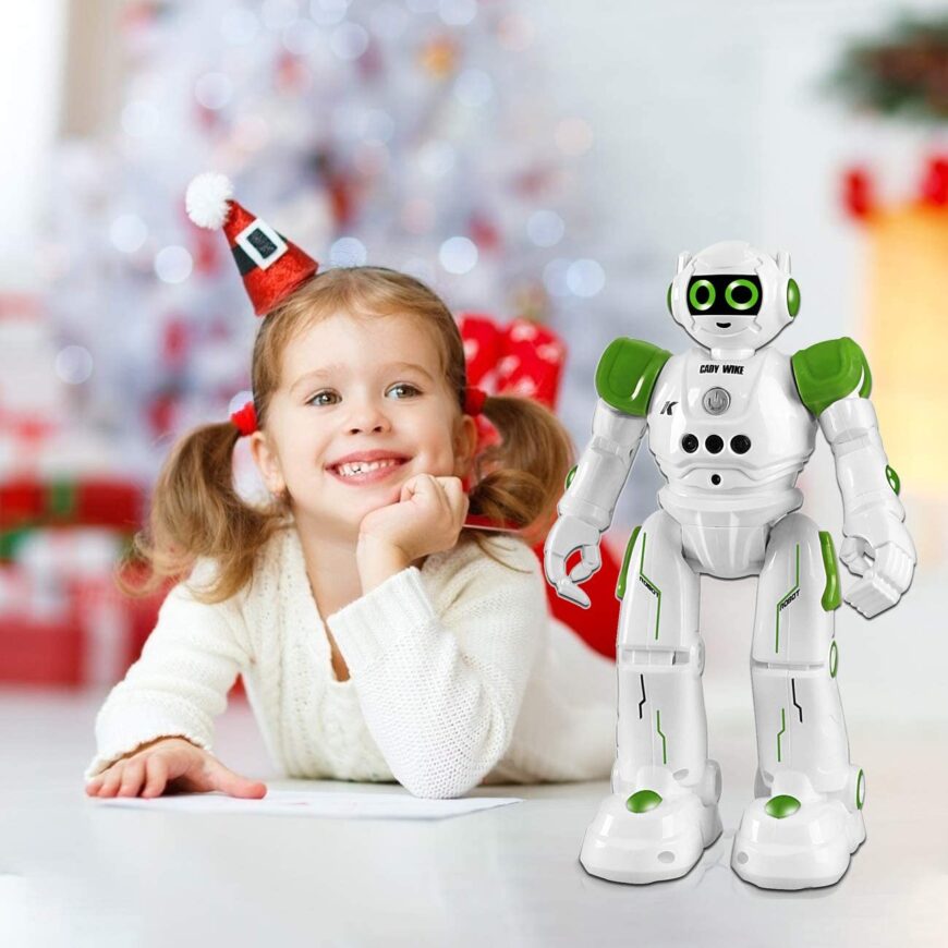 Robotics: RC Robot for Kids – Programmable Music, Lights, Walking ...