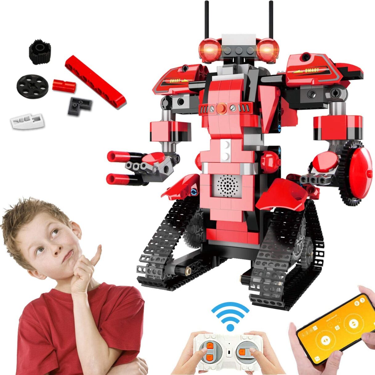 Robotics: Anysun Building Blocks RC Robot, STEM Remote and APP ...