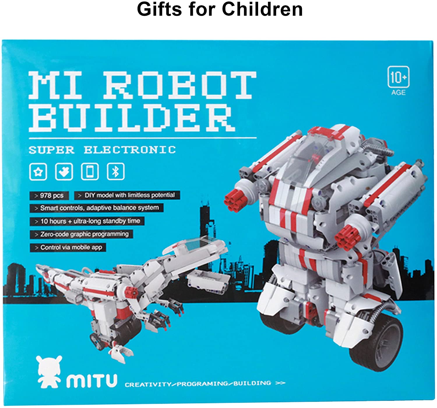 Robotics: Xiaomi MITU Mi Robot Builder on Wheels and Coding Kit – SPG ...