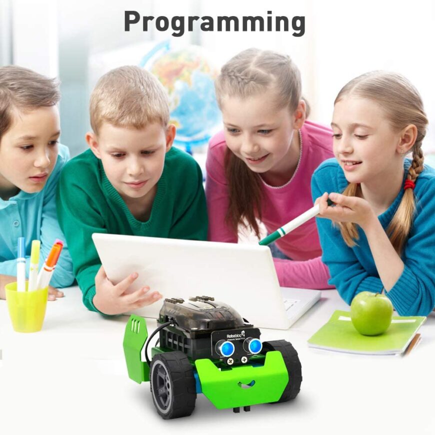 Robotics: STEM Robot Kit – Robobloq Q-Scout DIY Mechanical Building ...