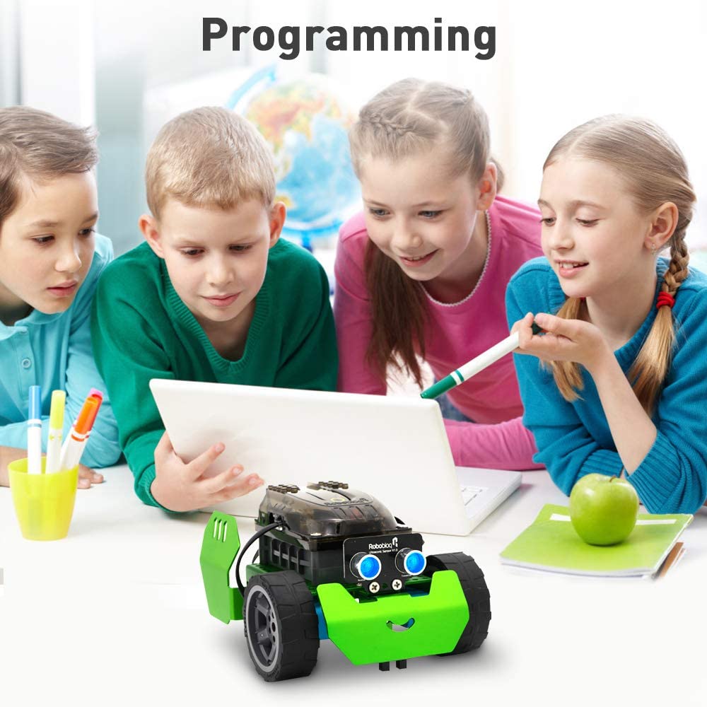 Robotics: STEM Robot Kit – Robobloq Q-Scout DIY Mechanical Building ...
