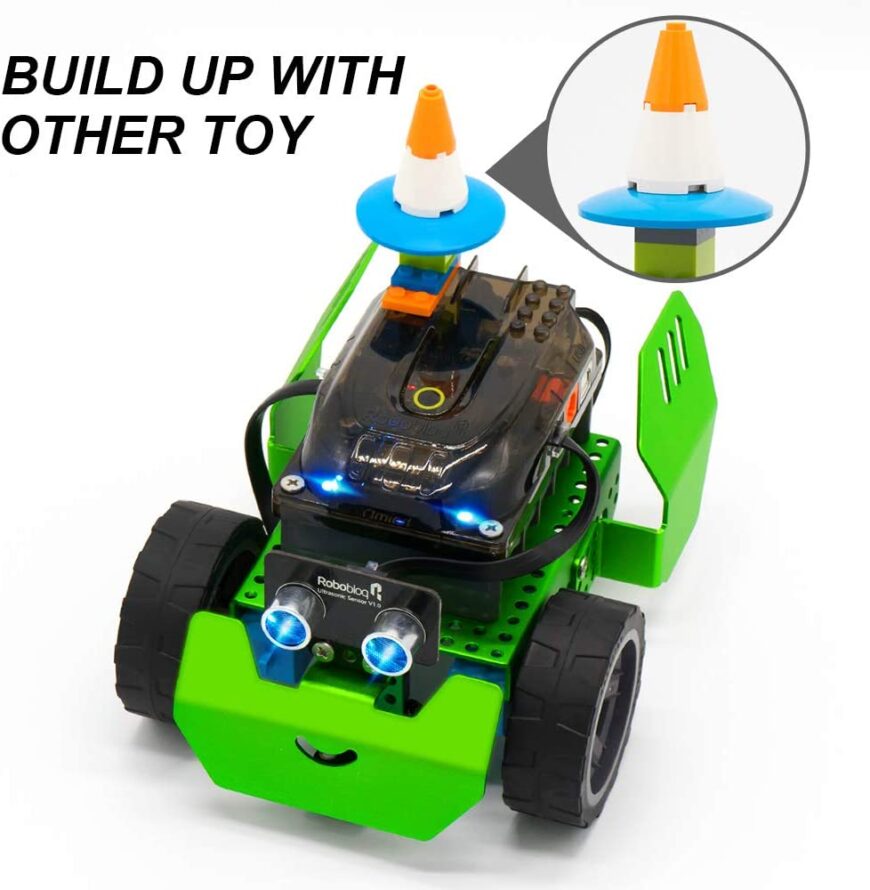 Robotics: STEM Robot Kit – Robobloq Q-Scout DIY Mechanical Building ...