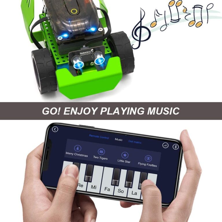 Robotics: STEM Robot Kit – Robobloq Q-Scout DIY Mechanical Building ...