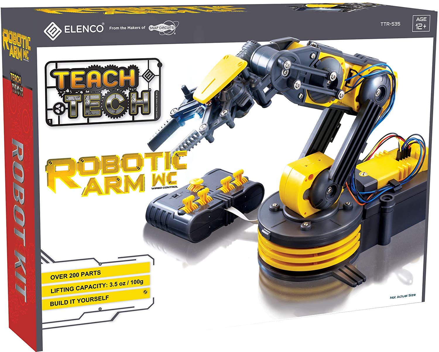 Robotics: Elenco Teach Tech “Robotic Arm Wire Controlled”, Robotic Arm ...