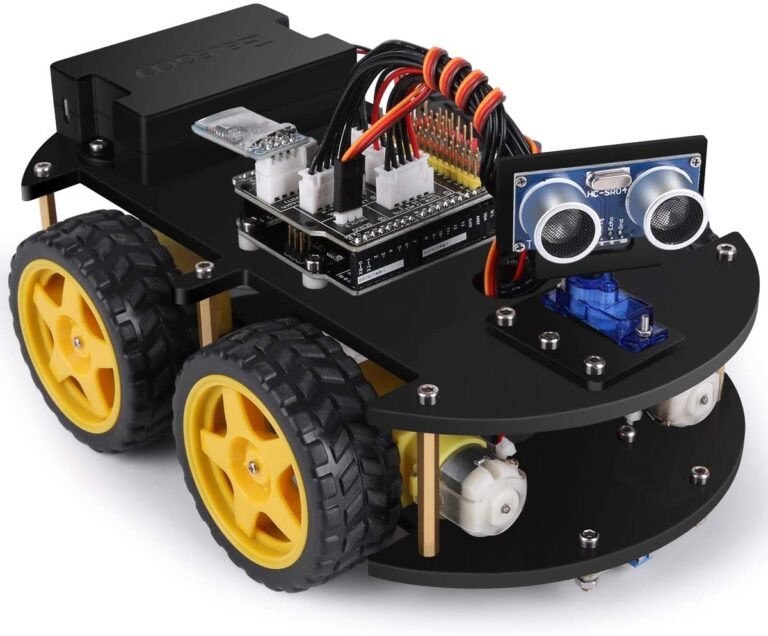 Robotics: ELEGOO UNO R3 Project Smart Robot Car Kit V 3.0 Plus with UNO ...