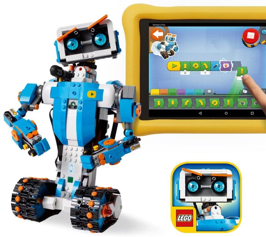 Robotics: LEGO Boost Creative Toolbox 17101 Fun Robot Building Set and ...