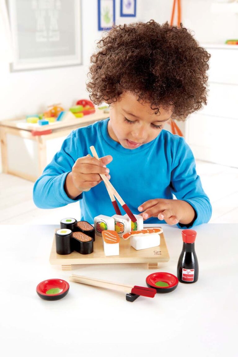 Creative Play Kitchen Fun: Hape Children’s Sushi Playset – SPG Family ...