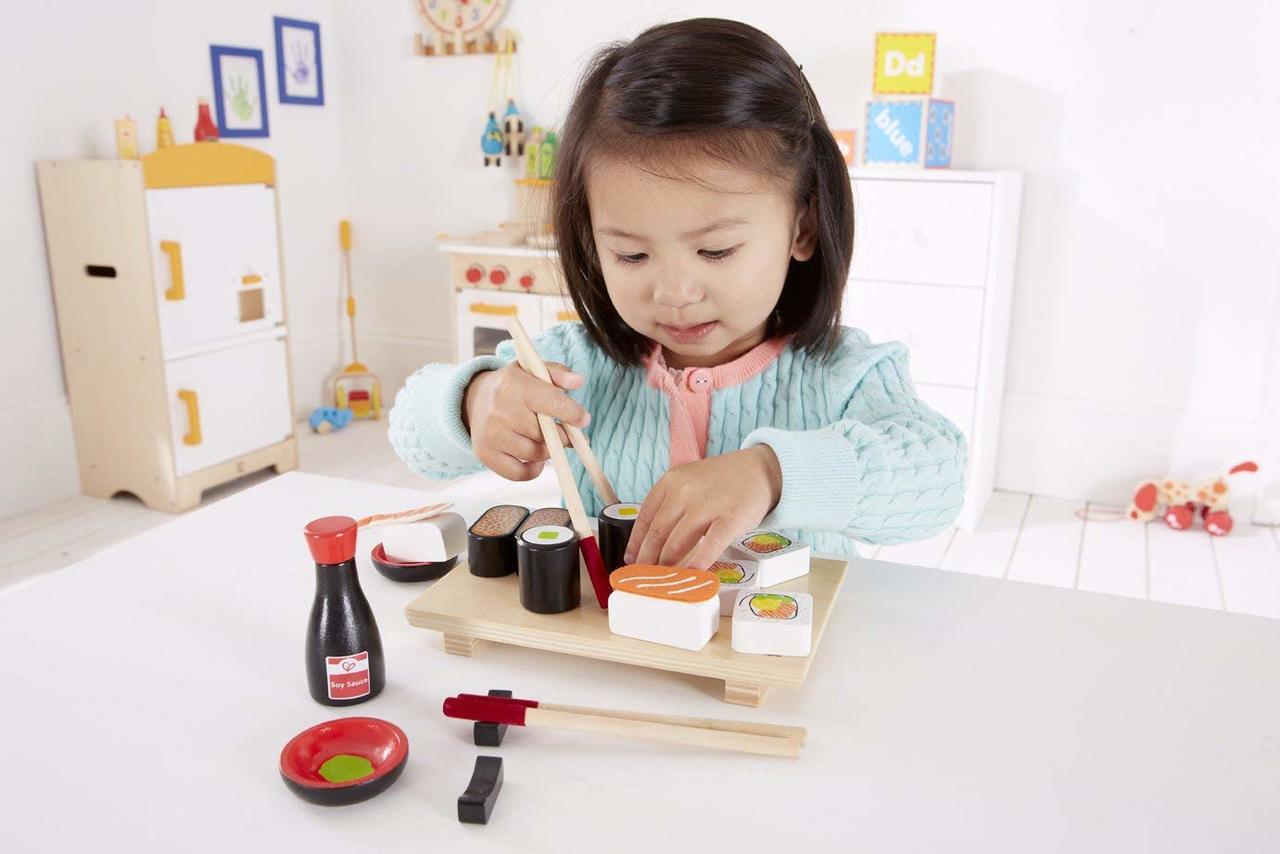 Creative Play Kitchen Fun: Hape Children’s Sushi Playset – SPG Family ...