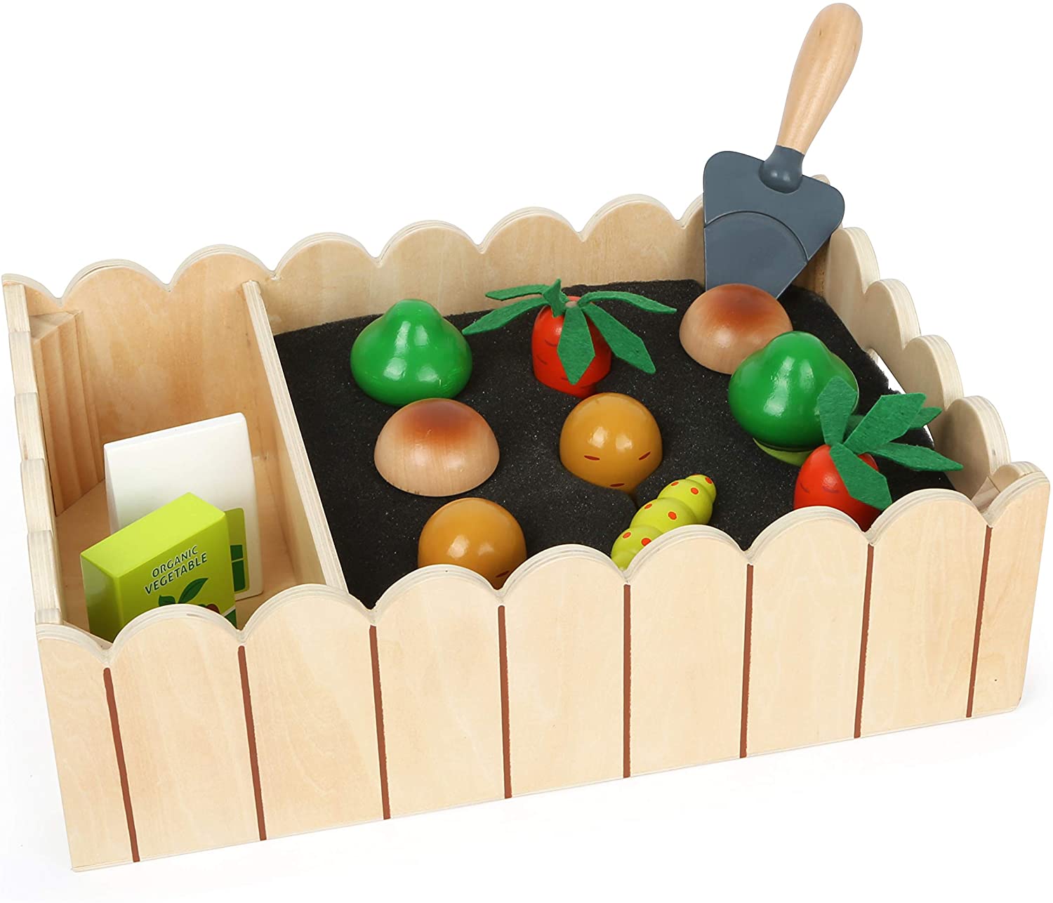 Life’s a Garden Dig It: Small Foot Wooden Toys Vegetable Garden Playset ...