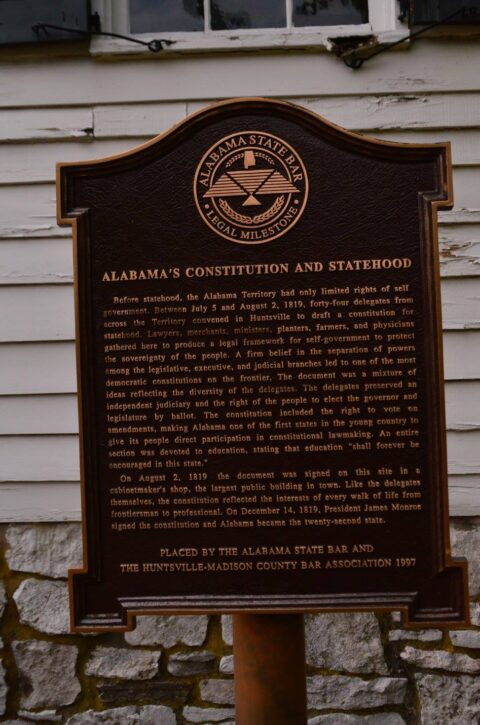 Alabama Constitution Hall Park and Museum – Huntsville, Alabama – 04/20 ...